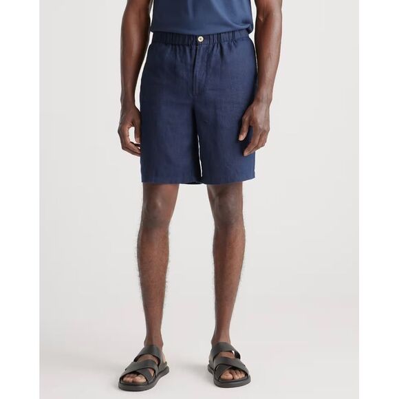 Quince | Shorts | Quince Men 0 European Linen Shorts 10 Deep Navy Xl ...